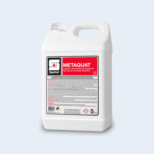 SPARTAN DESINFECTANTE SUPERFICIES ALIMENTICIAS METAQUAT 5LTS – Lustrol