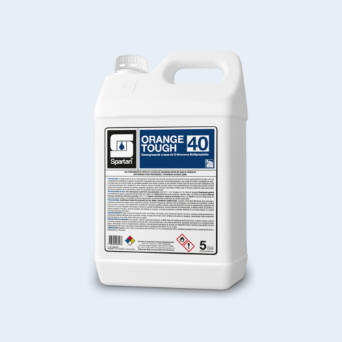 SPARTAN DESENGRASANTE MULTIPROPÓSITO ORANGE TOUGH 40 5LTS – Lustrol
